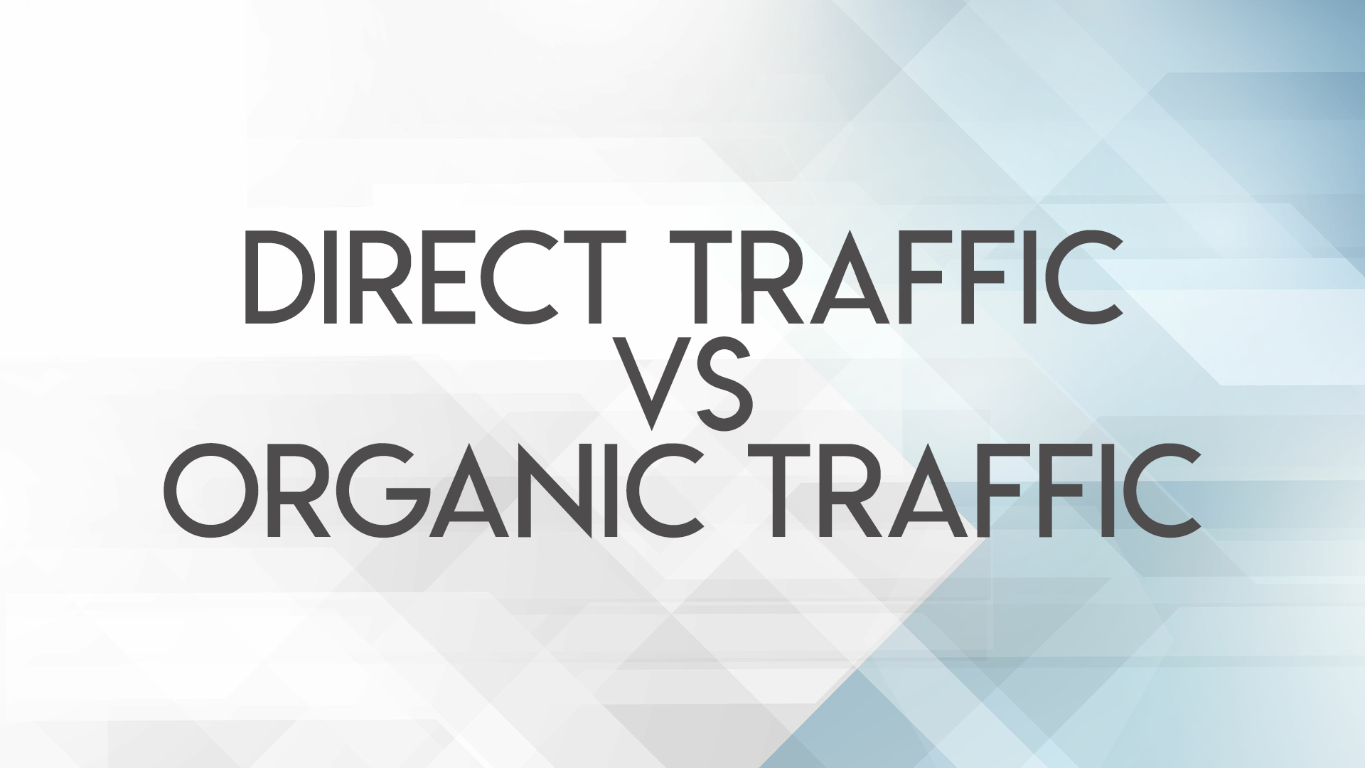 Direct Traffic vs Organic Traffic - WebLocal, Inc.